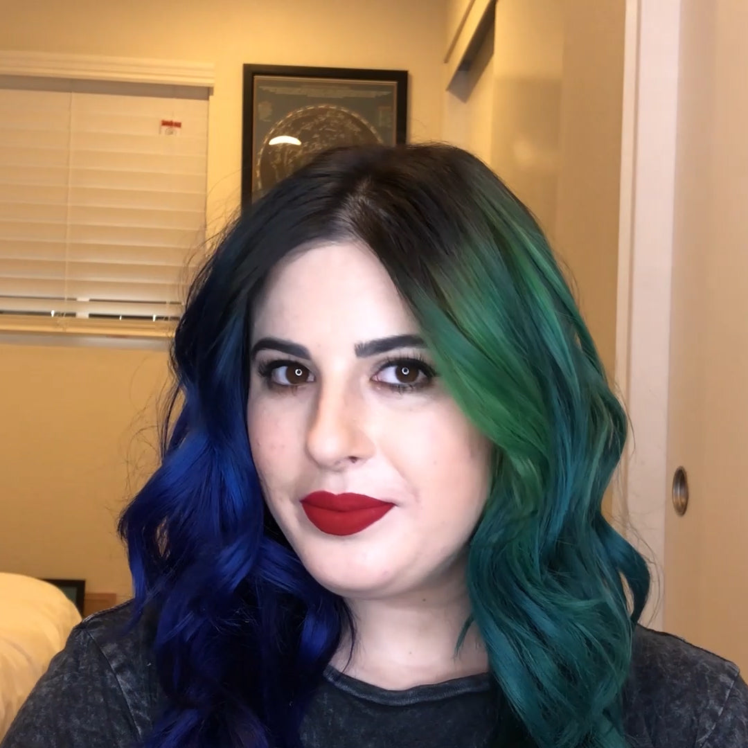 Touch Up Using Nebula & Woodland Semi-Permanent Hair Dye - Quick Tutor ...