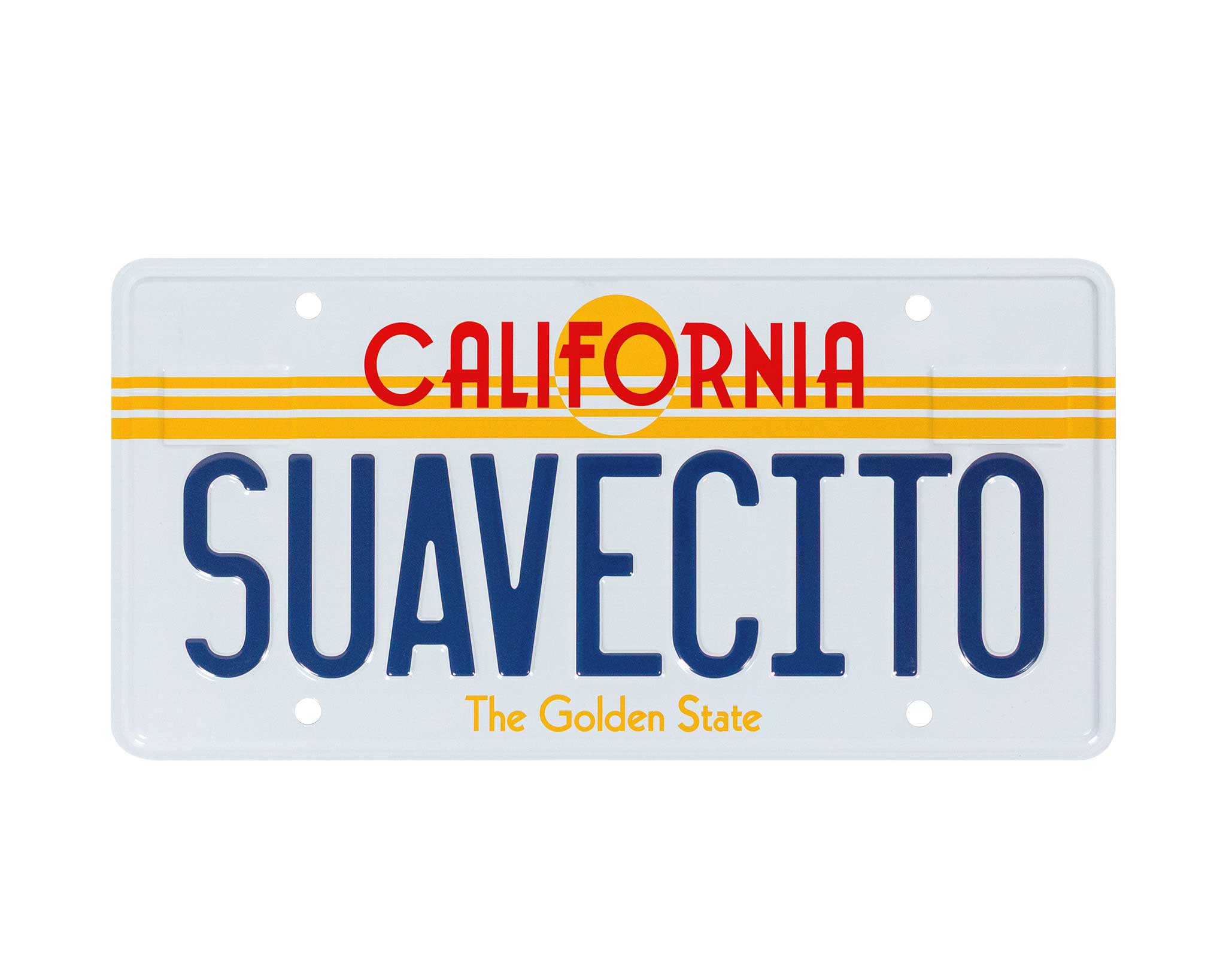 Golden State License Plate – Suavecito Pomade