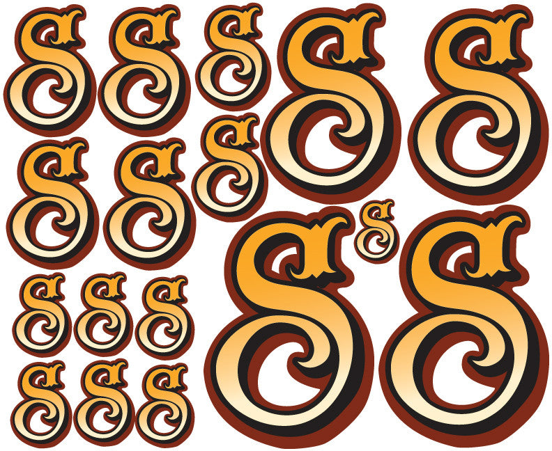 Sticker Sheet - Colored Ese – Suavecito Pomade