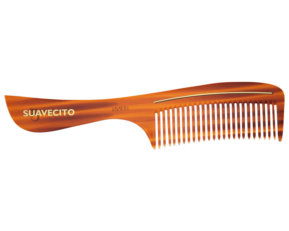 Deluxe Amber Handle Comb – Suavecito Pomade